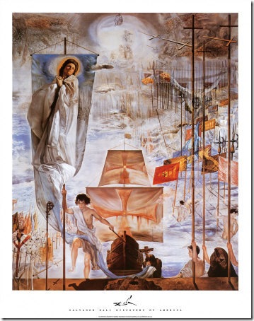 Not PC: The Discovery of America - Salvador Dali